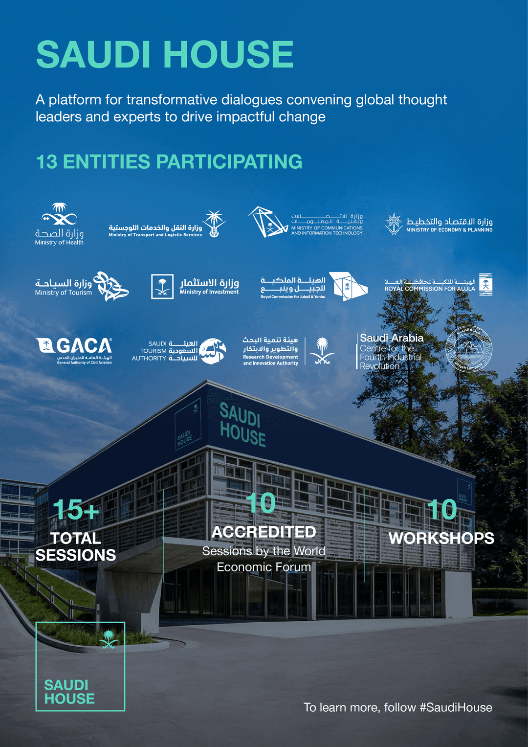 Saudi House Pavilion to Debut at WEF AM25